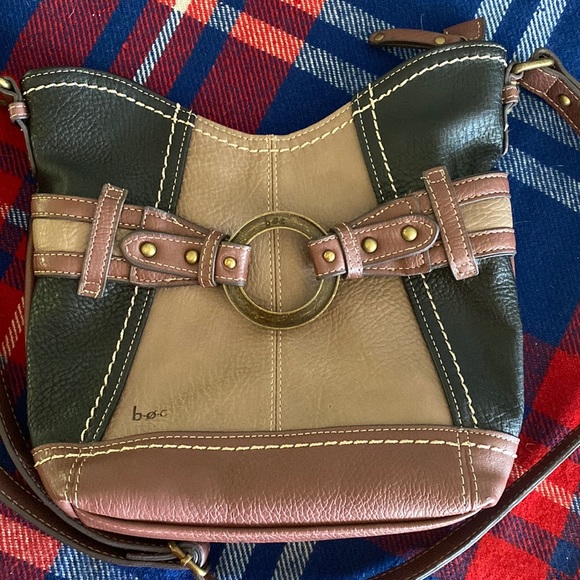b.o.c. | Bags | Boc Born Concepts Shoulder Bag In Brown Tones | Poshmark